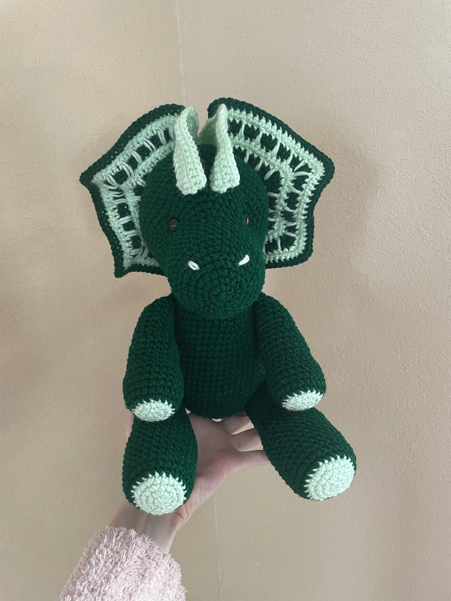 Crochet Dilophosaurus PATTERN | Danny the Dilo Plush (digital Product ...