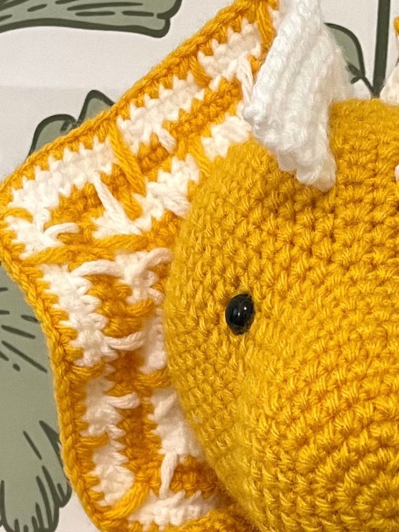 Crochet Dilophosaurus PATTERN | Danny the Dilo Plush (digital Product ...
