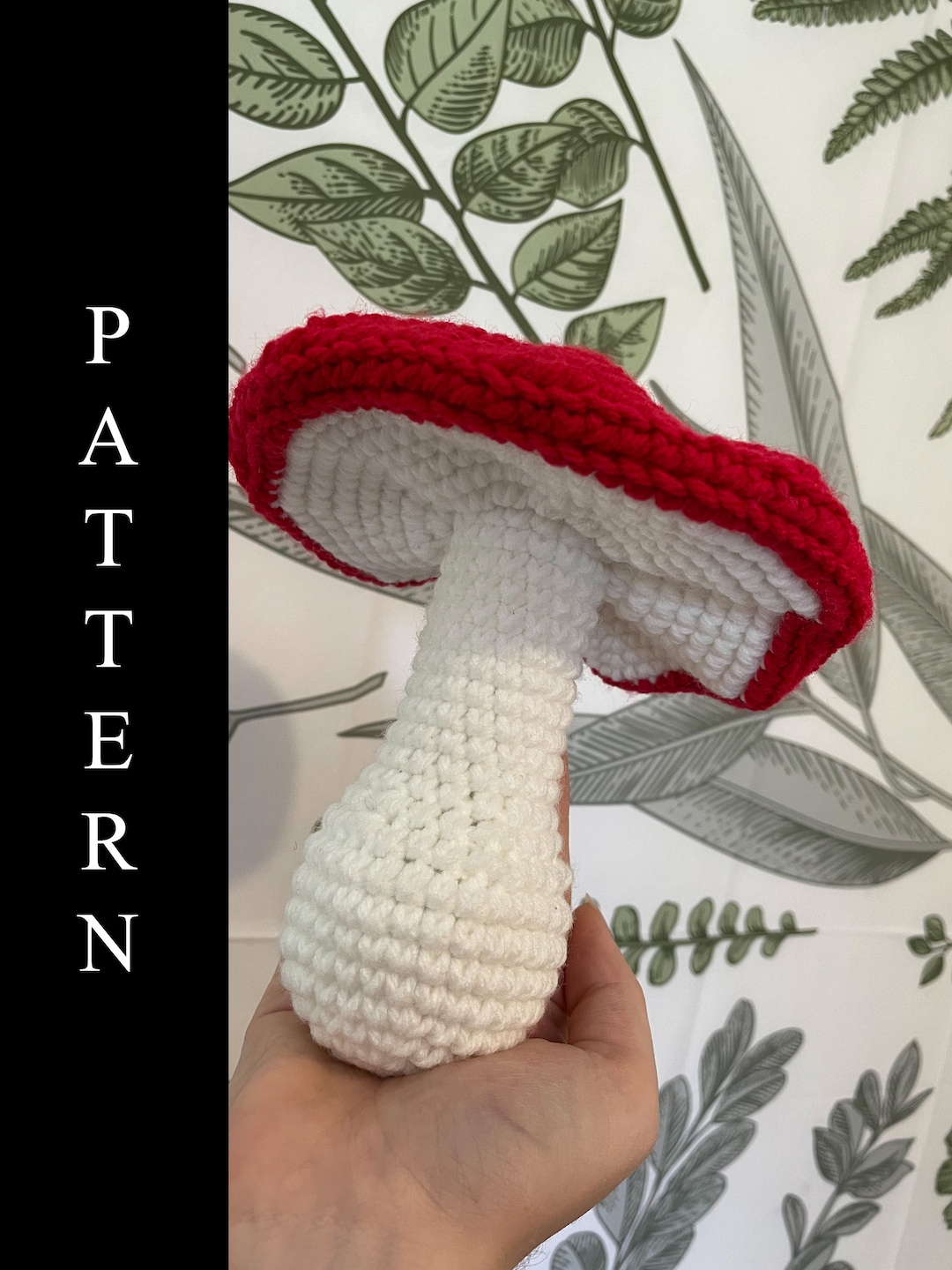 PATTERN | Crochet Mushroom | Toadstool | Fungus | Fungi | Handmade Home ...