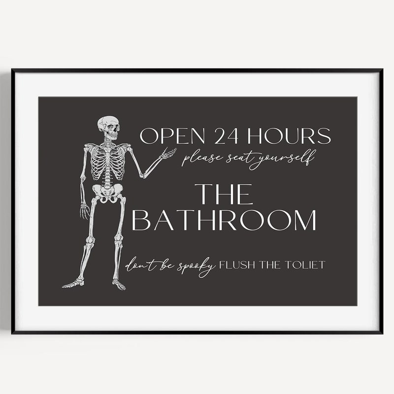 Halloween Bathroom Decor - Etsy