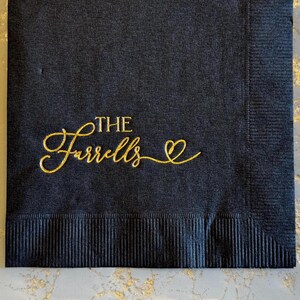 Personalized Cocktail Napkins Personalized Paper Napkin for Napkin ...
