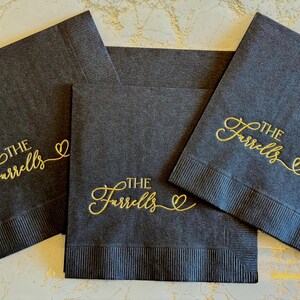 Personalized Cocktail Napkins Personalized Paper Napkin for Napkin ...