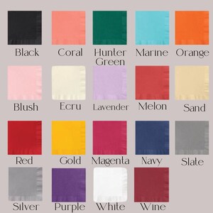 Initial Cocktail Napkins for Wedding, Engagement Party, Rehearsal Gold ...