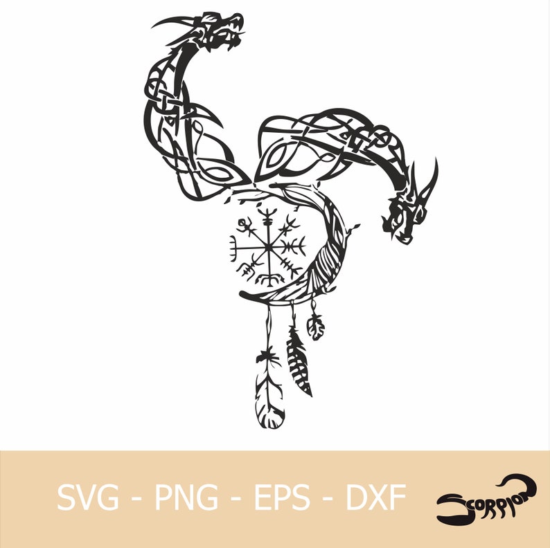 Viking Svg, Rune Svg Cut File, Vegvisir Svg, Viking Symbol Svg, Nordic ...