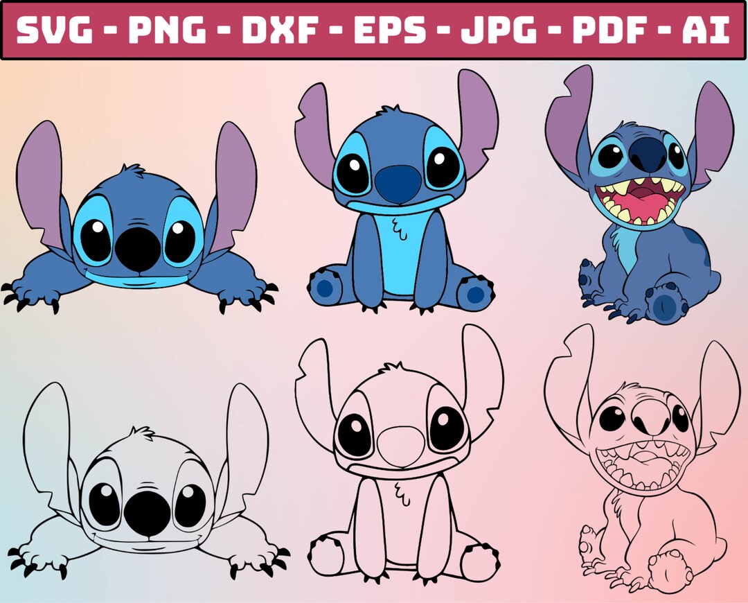 Layered Stitch SVG Svg Files for Cricut Stitch Svg Bundle - Etsy Australia