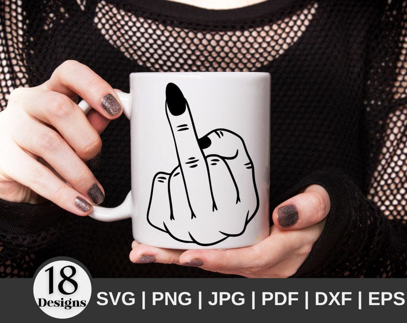 Middle Finger Svg Bundle Middle Finger Cricut Middle Finger Etsy Canada