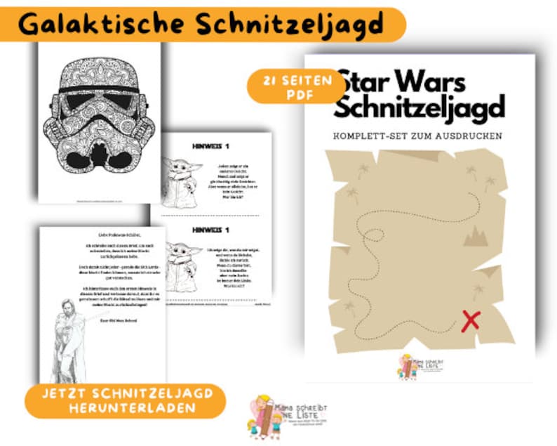 Themed Scavenger Hunt - Treasure Hunt, Children's Birthday Party ...