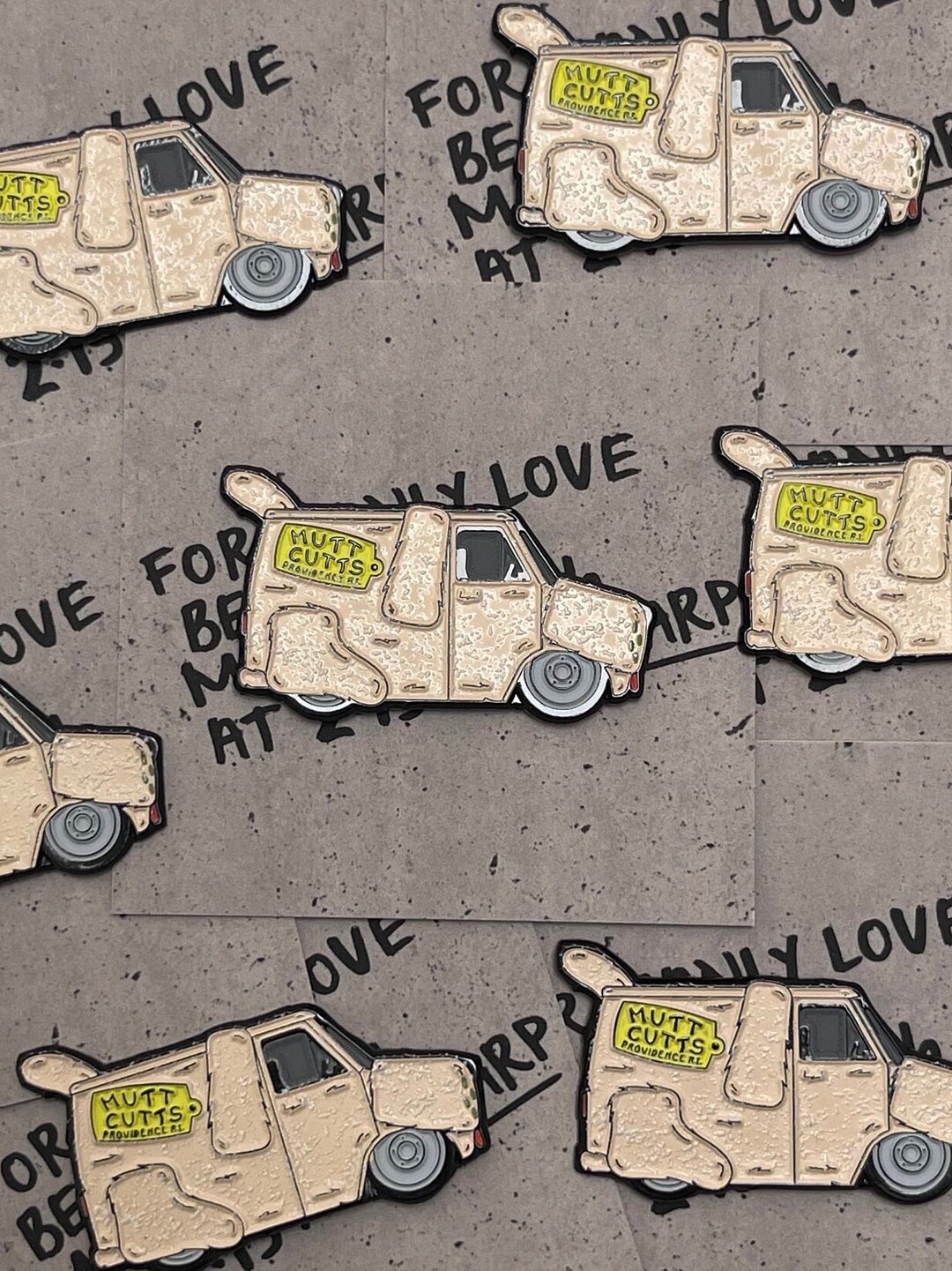 Dumb and Dumber - Mutt Cutts Enamel Pin - Etsy