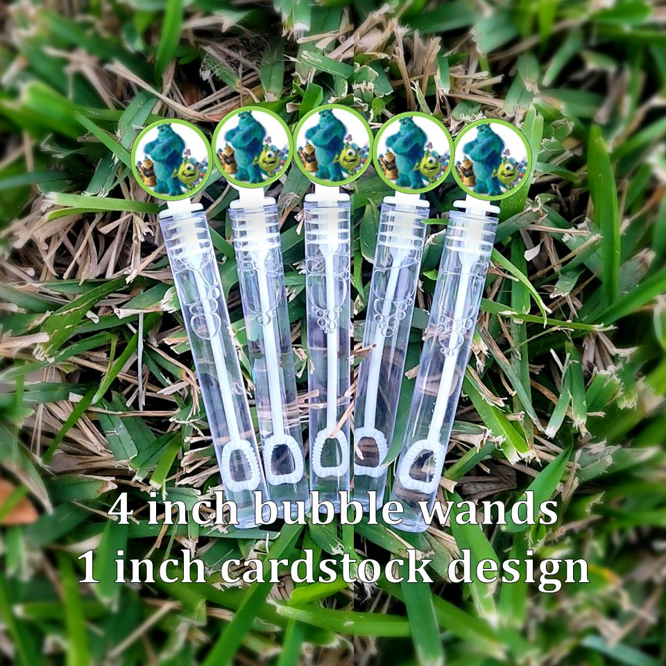 8+ Monsters Inc Bubble Wands - Monsters Inc Favors - Bubbles Favors ...