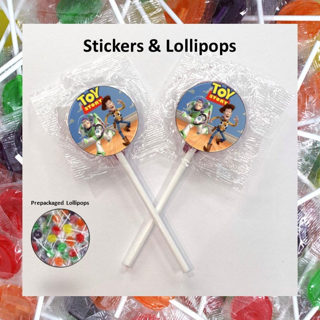 8 Toy Story Lollipops Toy Story Party Favors Lollipops Favors Toy Story ...