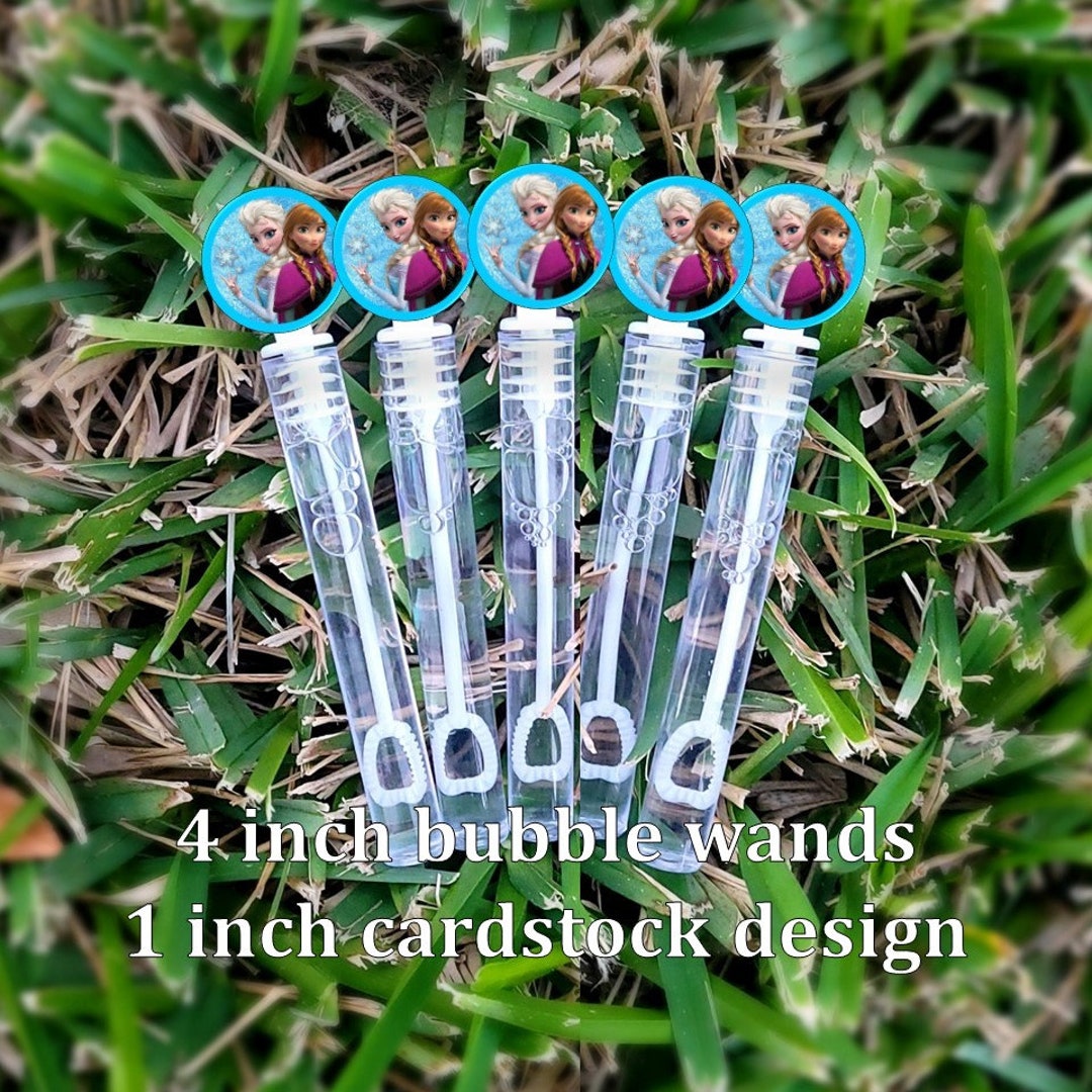 8+ Frozen Bubble Wands - Frozen Favors - Bubbles Favors - Frozen Candy ...