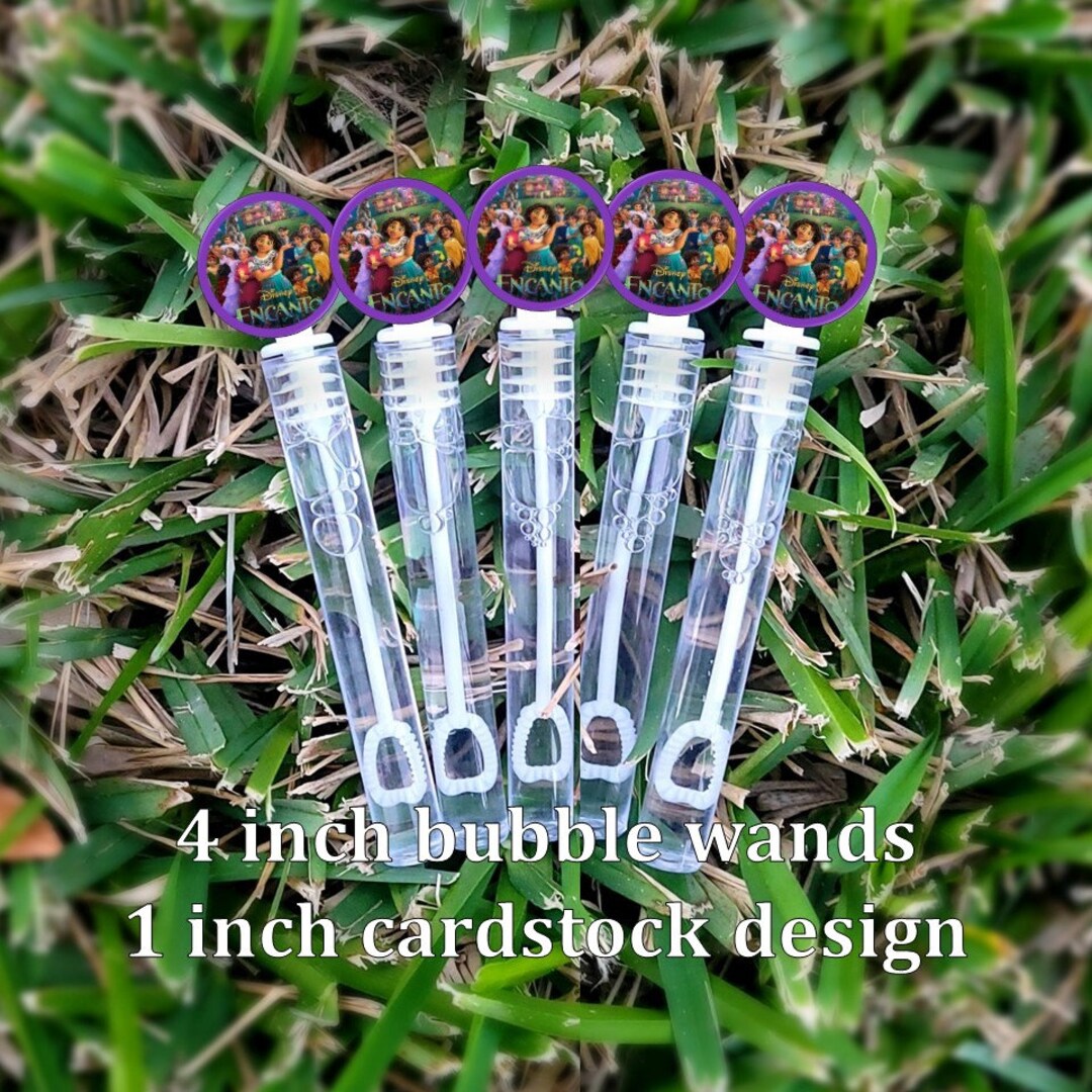 8 Encanto Bubble Wands Encanto Favors Bubbles Favors Encanto