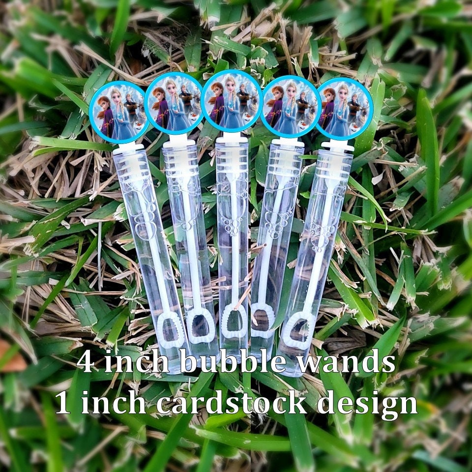 8+ Frozen Bubble Wands - Frozen Favors - Bubbles Favors - Frozen Candy ...