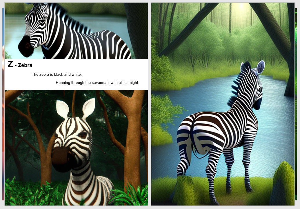 The Animals and the Alphabet - Etsy