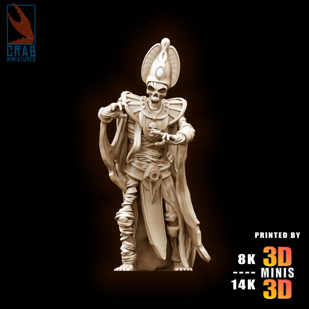 Witch Priest, Egyptian Skeletons Army, Bones Skulls. Pharaoh's Legacy ...