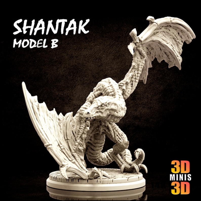 Cthulhu Dragon, Enemies and Monsters of Other Dimensions, Miniature ...