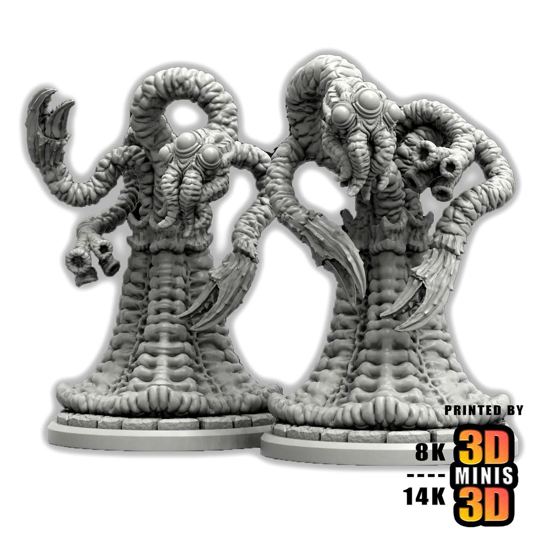 Cthulhu Game, Pack X2 Yithians, Call of Cthulhu Monster, Miniature ...