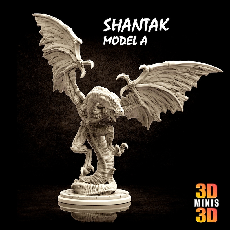 Cthulhu Dragon, Enemies and Monsters of Other Dimensions, Miniature ...