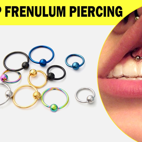 Smiley Piercing Ring - Etsy