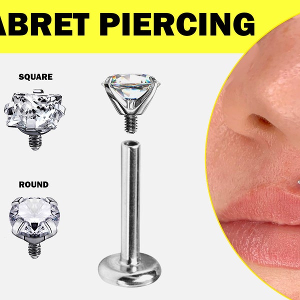 Lip Piercing Jewelry - Etsy