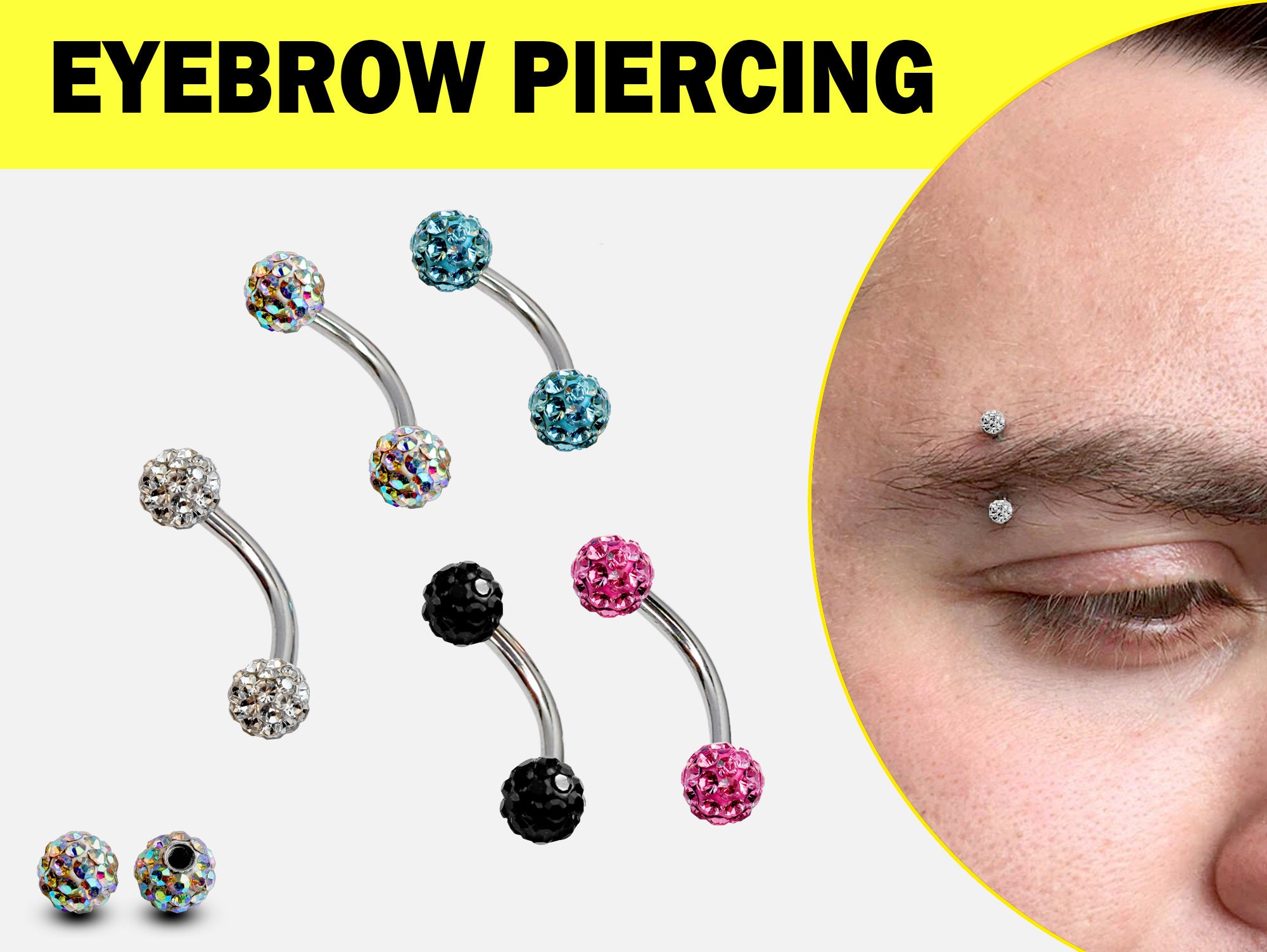 Types Of Eyebrow Piercings
