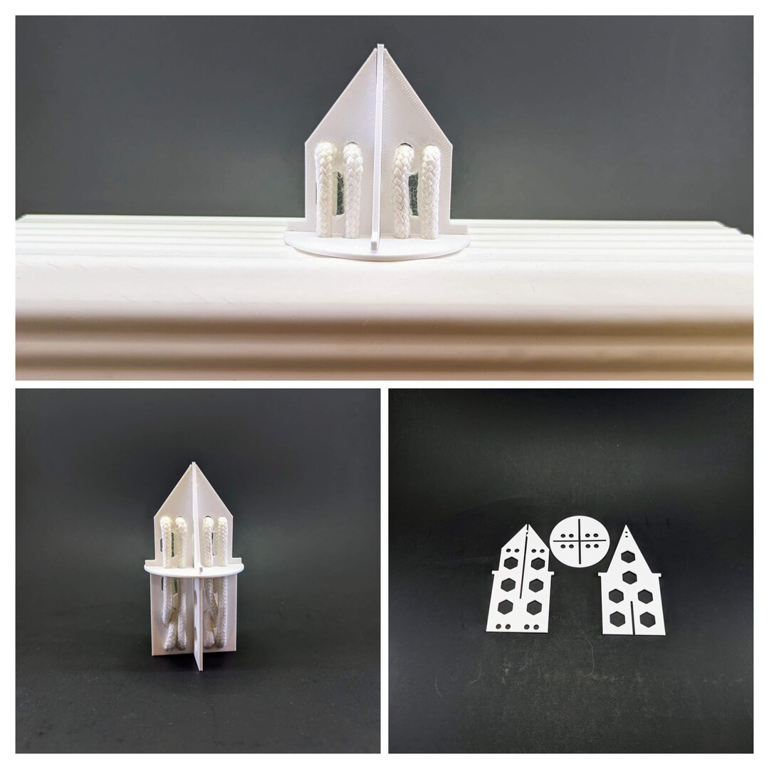 The Wick Wedge 3D STL File / Rain Gutter Grow Wick Wedge STL - Etsy UK