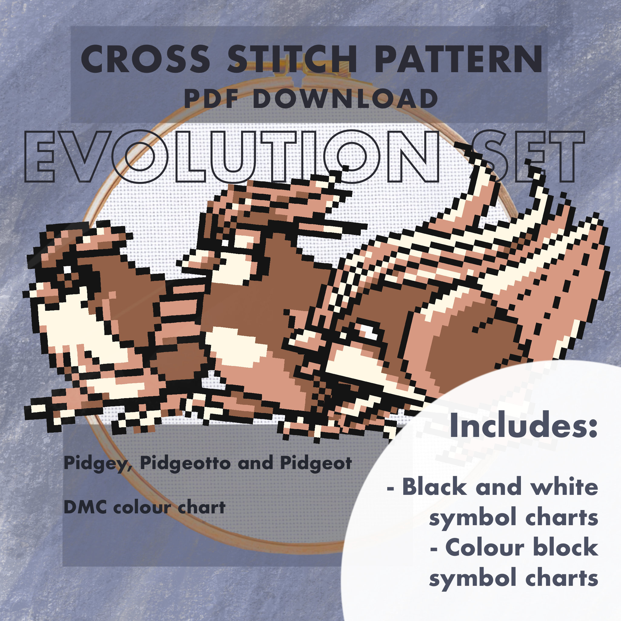 Pokemon Pidgey Evolution Chart