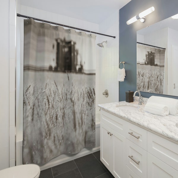 Rustic Shower Curtain - Etsy