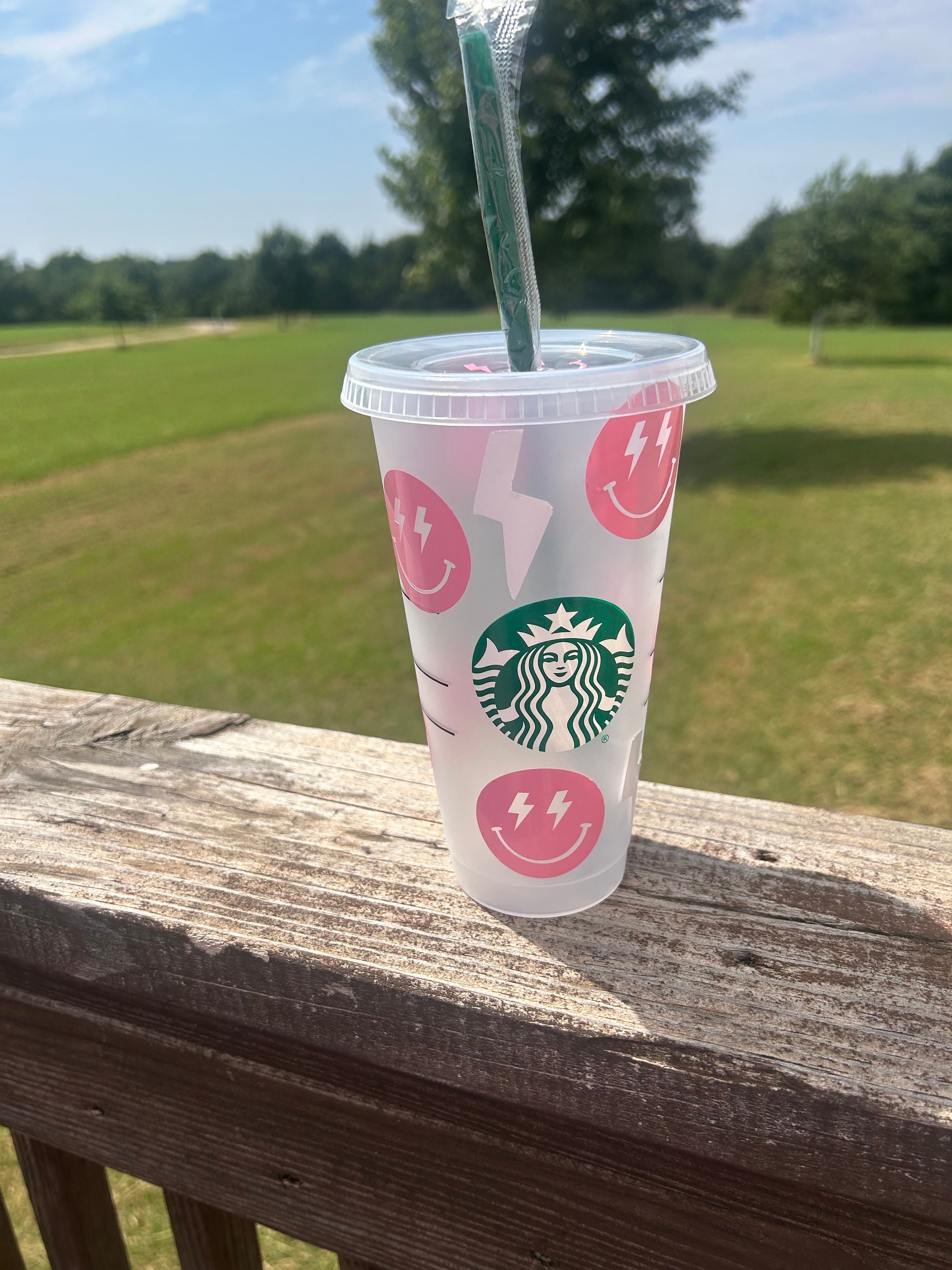 Custom Preppy Starbucks Cold Cup - Etsy