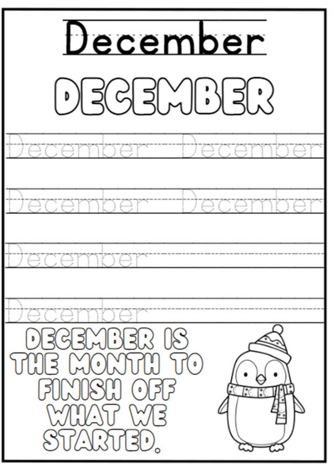 Spelling and Colouring Practice Days of the Week and Months of the Year ...