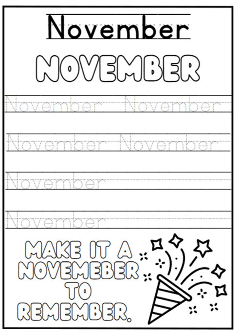 Spelling and Colouring Practice - Days of the Week and Months of the ...