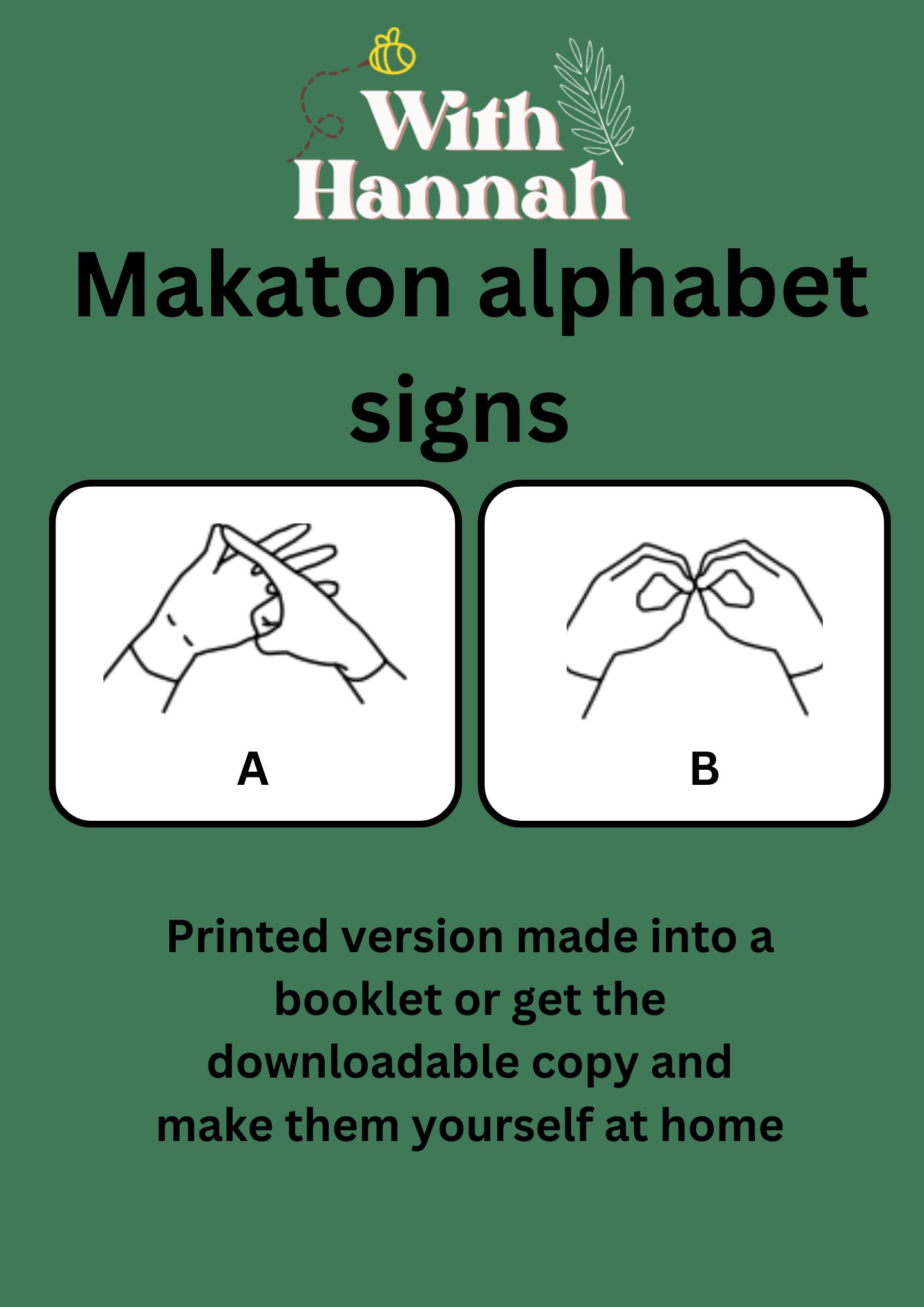 Alphabet Makaton Cards Digital Download - Etsy Australia