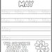Spelling and Colouring Practice - Days of the Week and Months of the ...