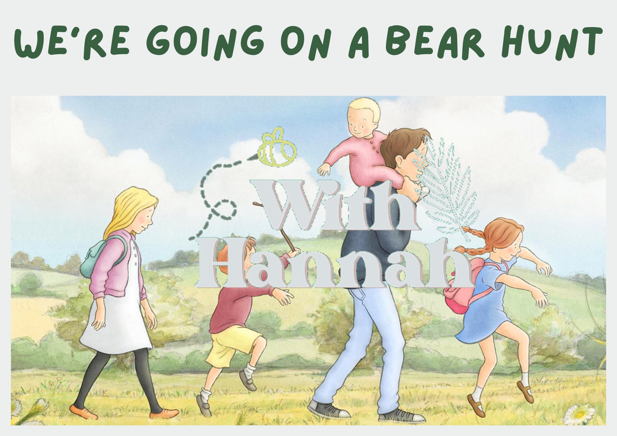 We're Going on a Bear Hunt Story Sheets - Digital Download - Etsy