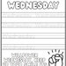 Spelling and Colouring Practice - Days of the Week and Months of the ...