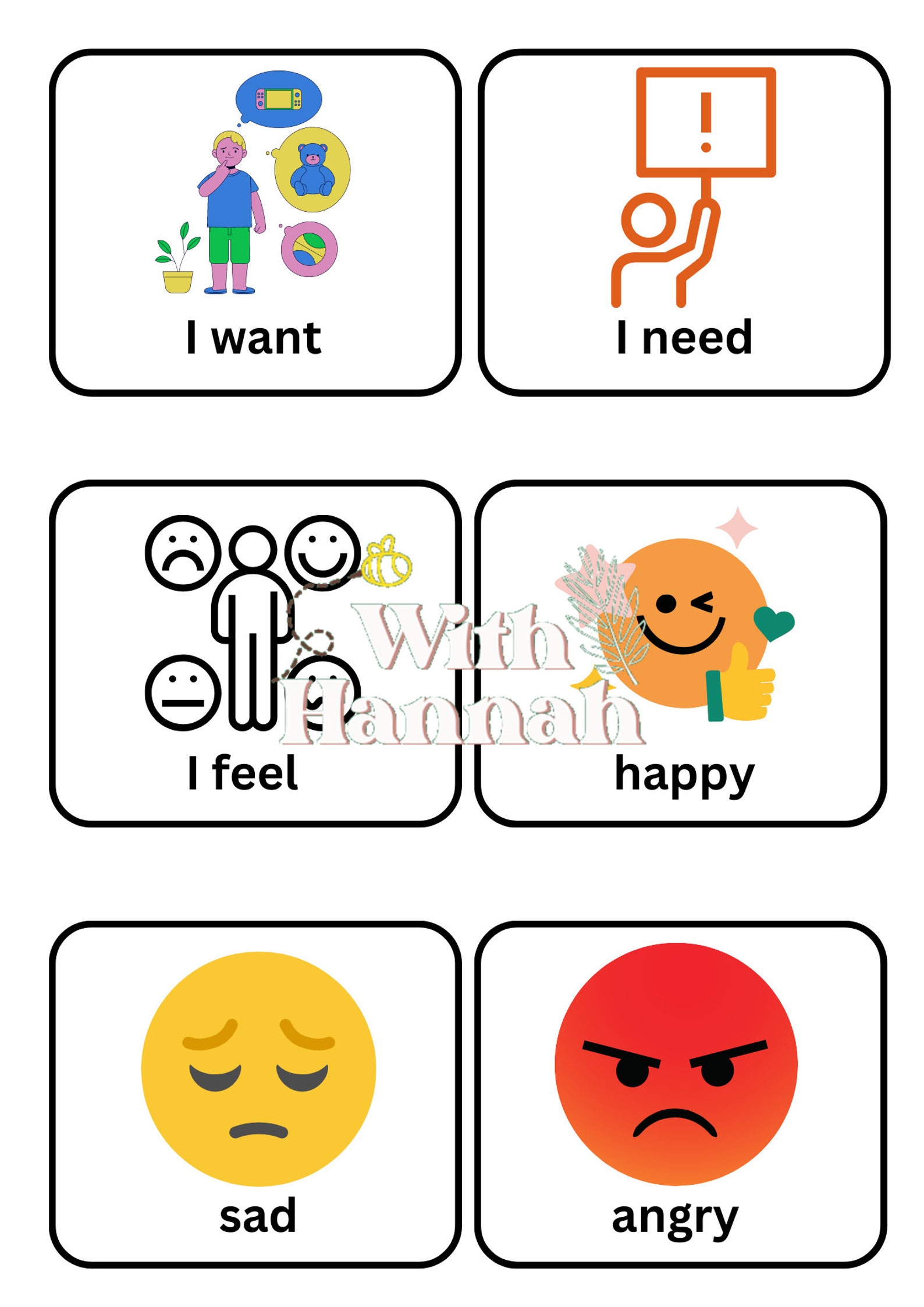 30 School Based PEC Cards With Now and Next Board - Digital Download - Etsy