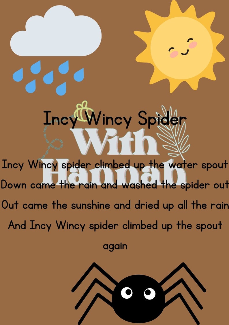 10 Colourful Nursery Rhyme Sheets - Digital Download - Etsy