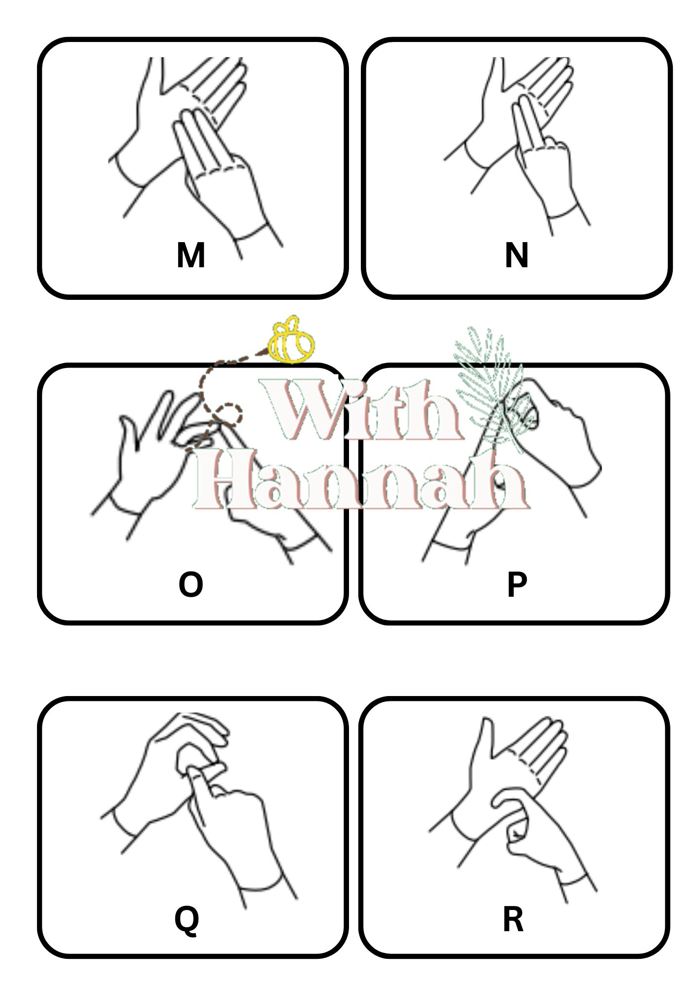 Alphabet Makaton Cards Digital Download - Etsy Australia