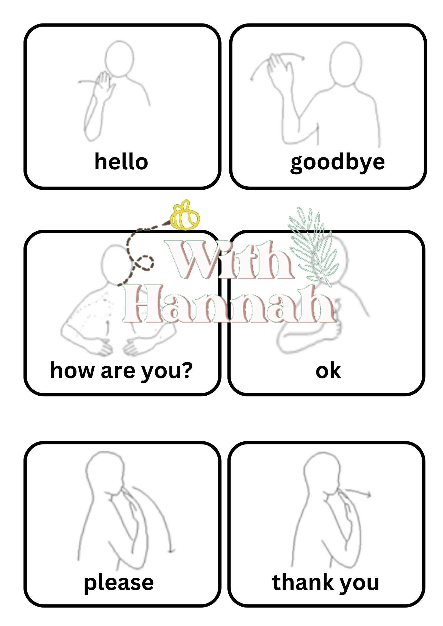 24 Basic Makaton Cards for Digital Download EYFS/KS1 - Etsy UK
