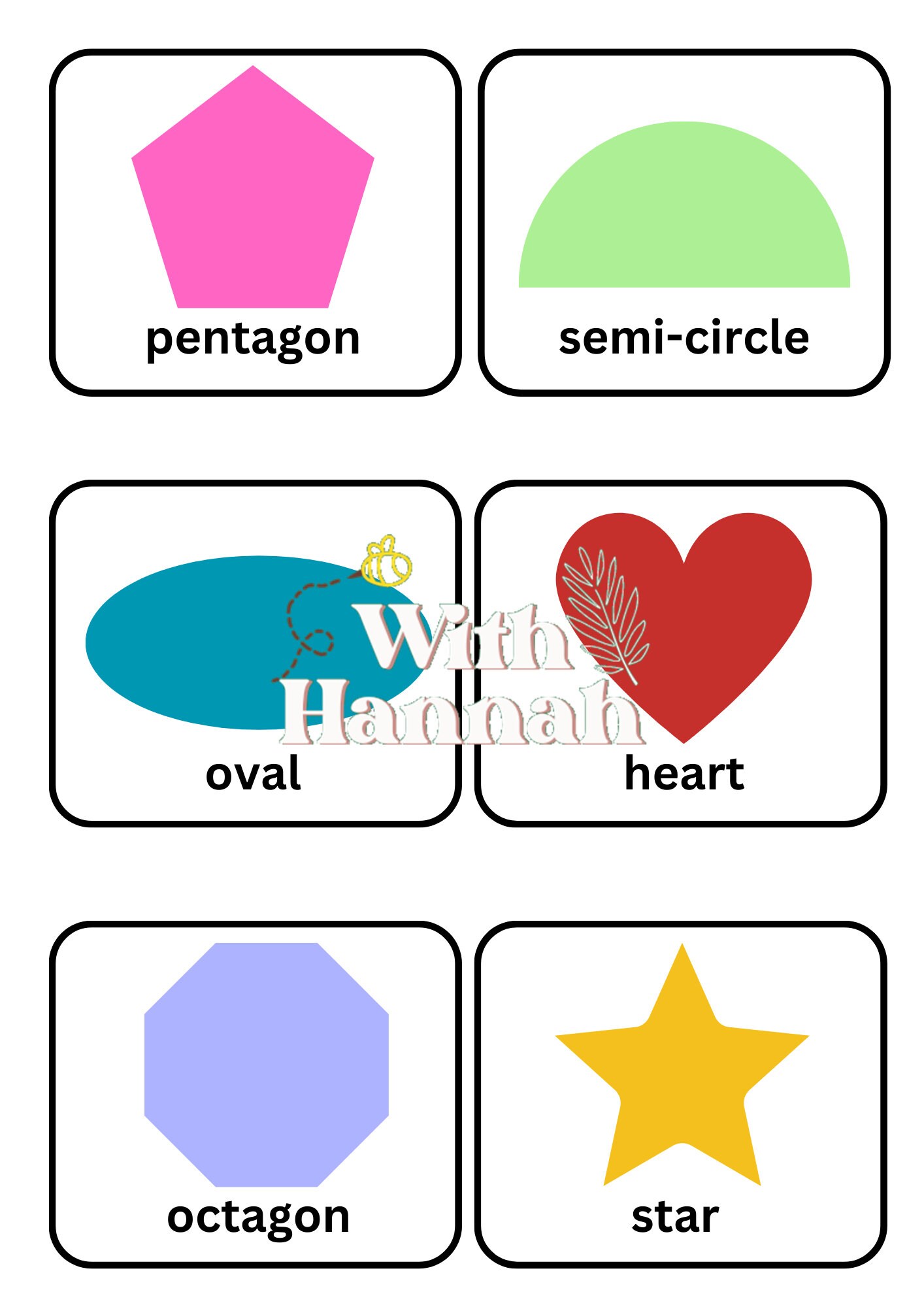 24 Numbers and Shapes - Digital Download - Classroom Resources ...