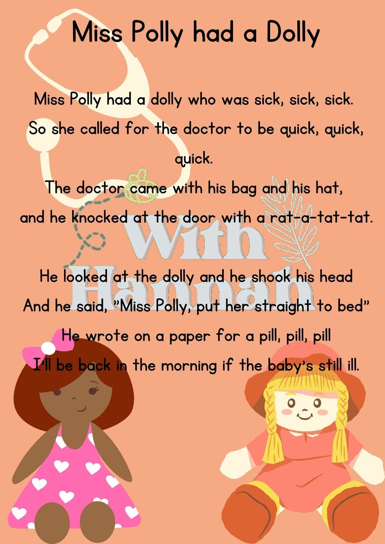 10 Colourful Nursery Rhyme Sheets - Digital Download - Etsy
