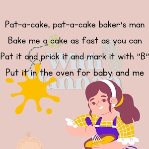 10 Colourful Nursery Rhyme Sheets - Digital Download - Etsy