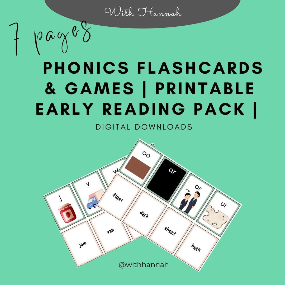 Phase 3 Phonics Flashcards | Digraphs & Trigraphs Games Pack | EYFS KS1 ...