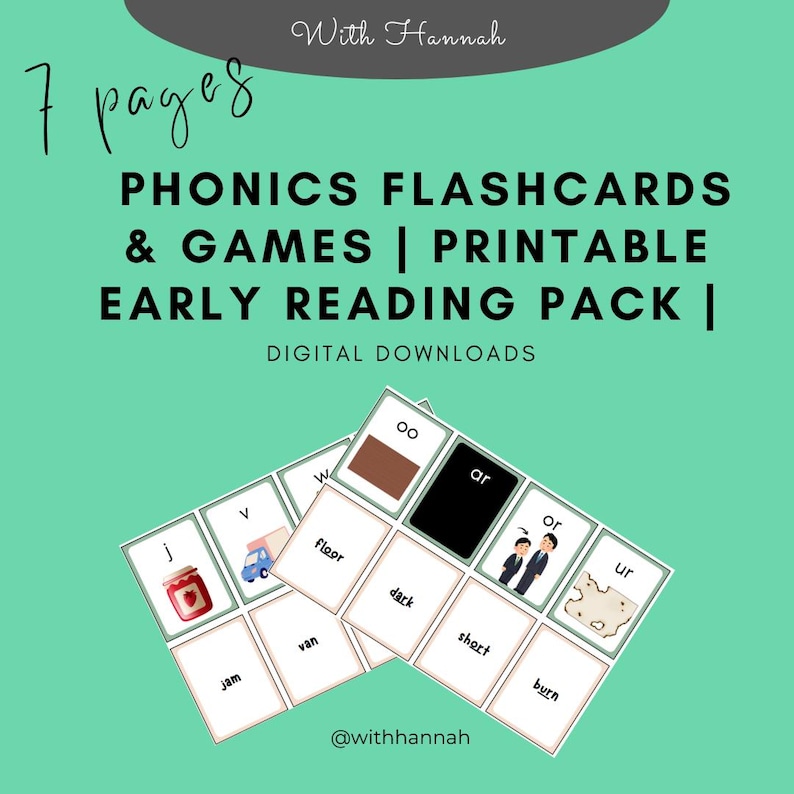 Phase 3 Phonics Flashcards | Digraphs & Trigraphs Games Pack | EYFS KS1 ...