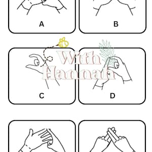 Alphabet Makaton Cards Digital Download - Etsy UK