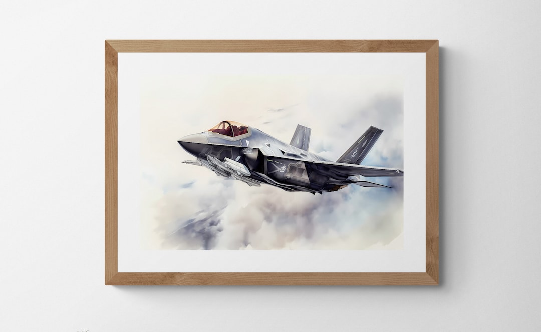F-35 Lightning II Printable Art for Modern Aircraft Admirers ...