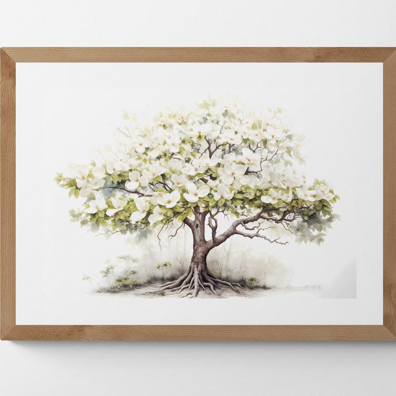 Dogwood Paintings - Etsy
