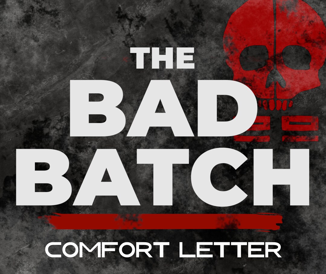 Letters From the Bad Batch - Etsy
