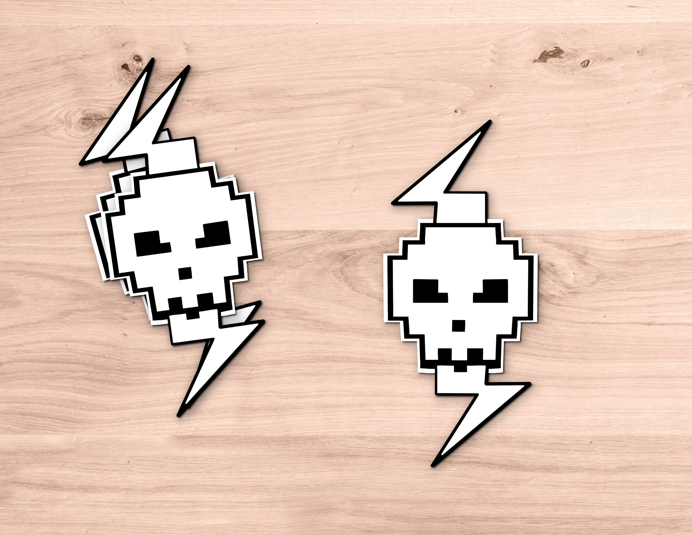 Tech Bad Batch Skull Sticker Bad Batch Sticker Star Wars - Etsy