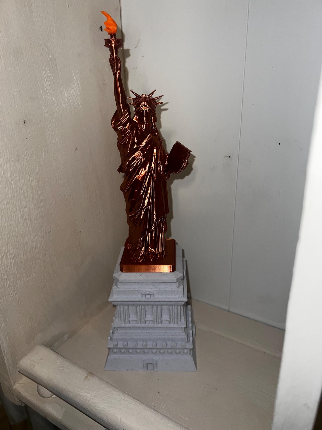 Original Copper Statue of Liberty the Original From 1884 - Etsy